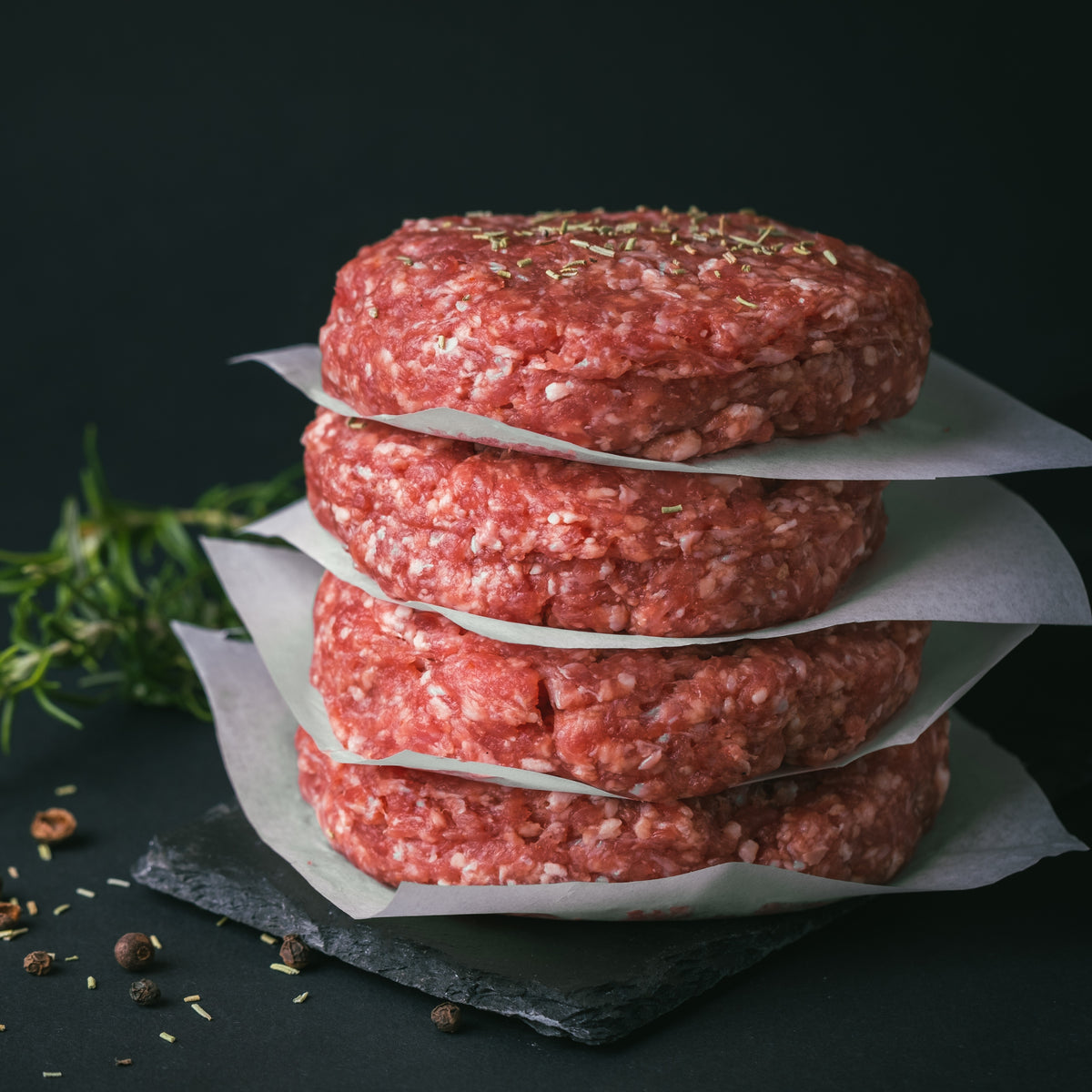 Un-Aged 100% Grass-Fed Beef & Bone Marrow Burgers | Additive-Free ...