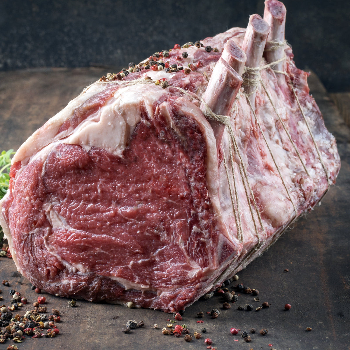 Grass fed Irish Moiled beef rib roast on the bone – Pheasants Hill Farm
